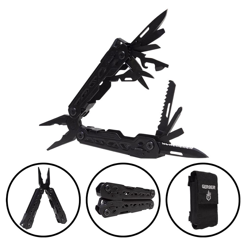 NAVAJA MULTIUSOS GERBER 30-001779 TRUSS BLACK MULTI-TOOL BOX | Bou ...