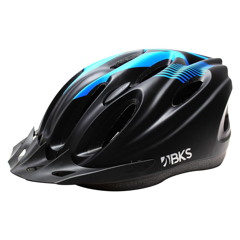 CASCO BKS RACING P/ADULTO H350 NEGRO/AZUL M 33672 | Bou Outdoor Store
